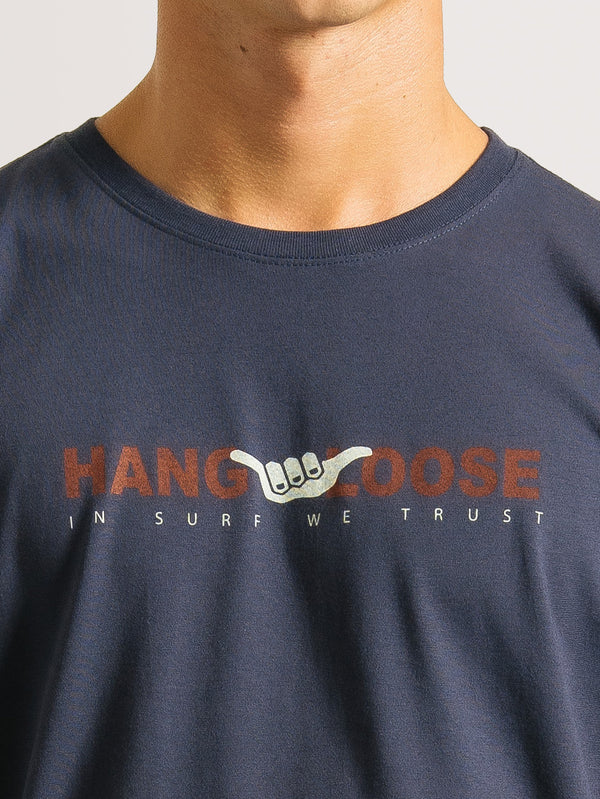 Camiseta Hang Loose Hawaii Marinho – Hang Loose Brasil